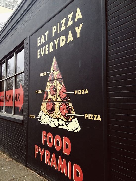 14 Pieces of Exceptional Pizza Graffiti | Manoosh Pizza