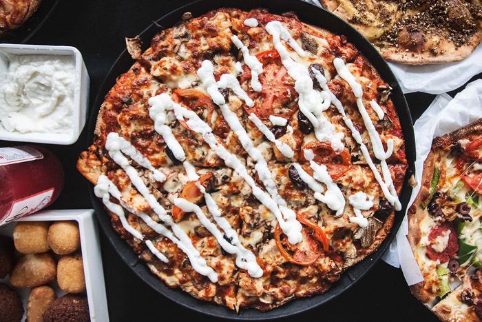 Home Style Pizza at Manoosh | Manoosh Pizza Enmore